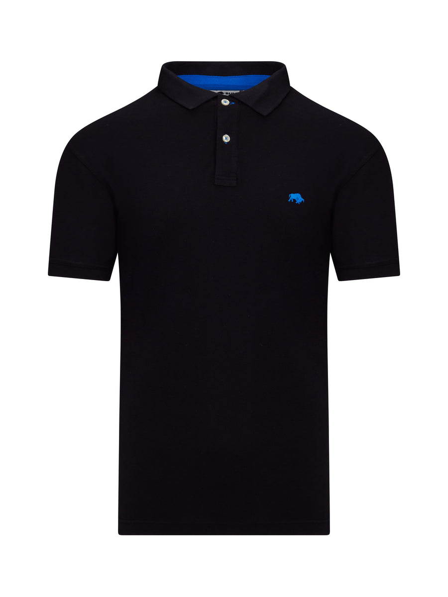 Classic Organic Polo - Black – Raging Bull Clothing