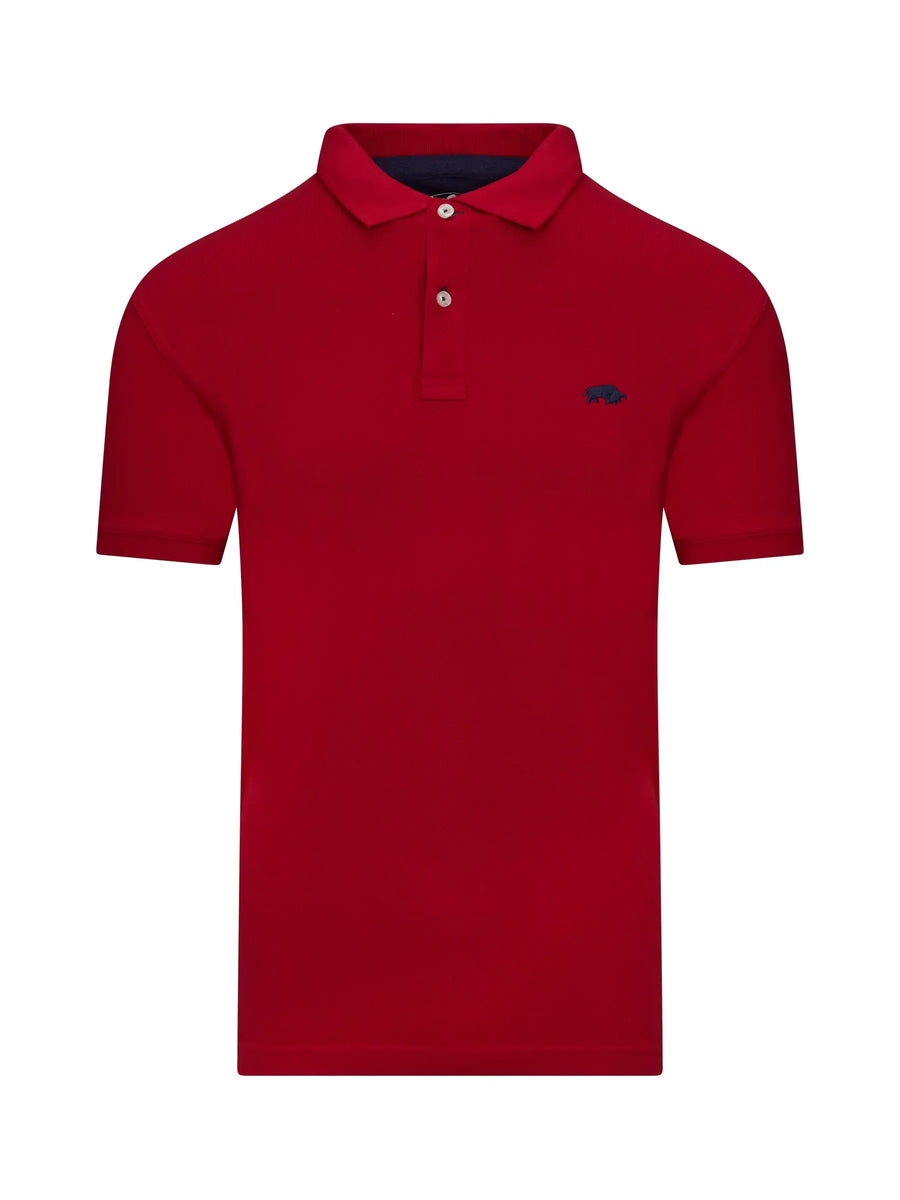 Classic Organic Polo - Red – Raging Bull Clothing