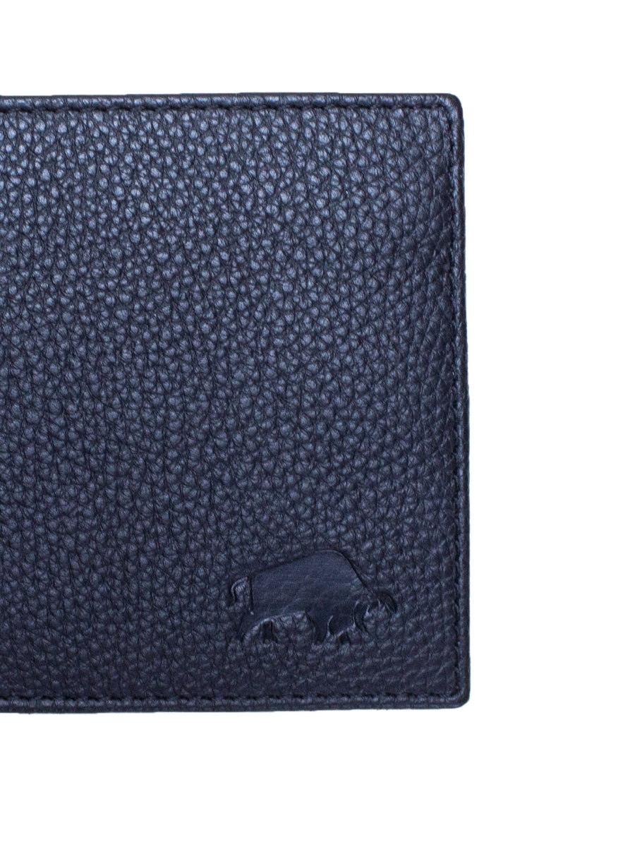 Leather Wallet - Black – Raging Bull Clothing