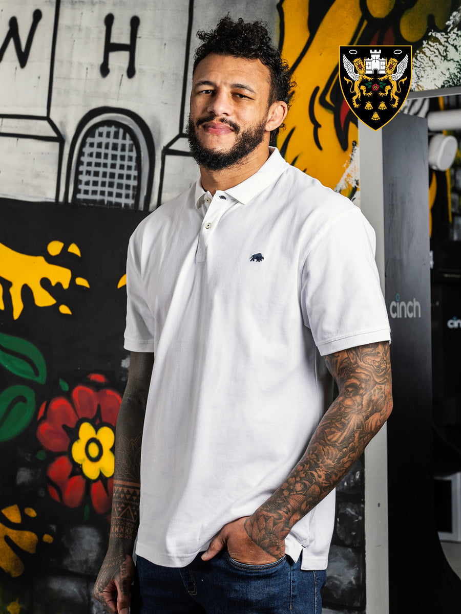 Classic Organic Polo - White – Raging Bull Clothing