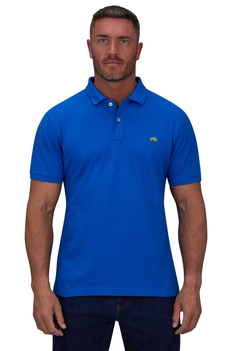 Multipack Classic Organic Polo - Navy / Cobalt / Grey – Raging Bull ...