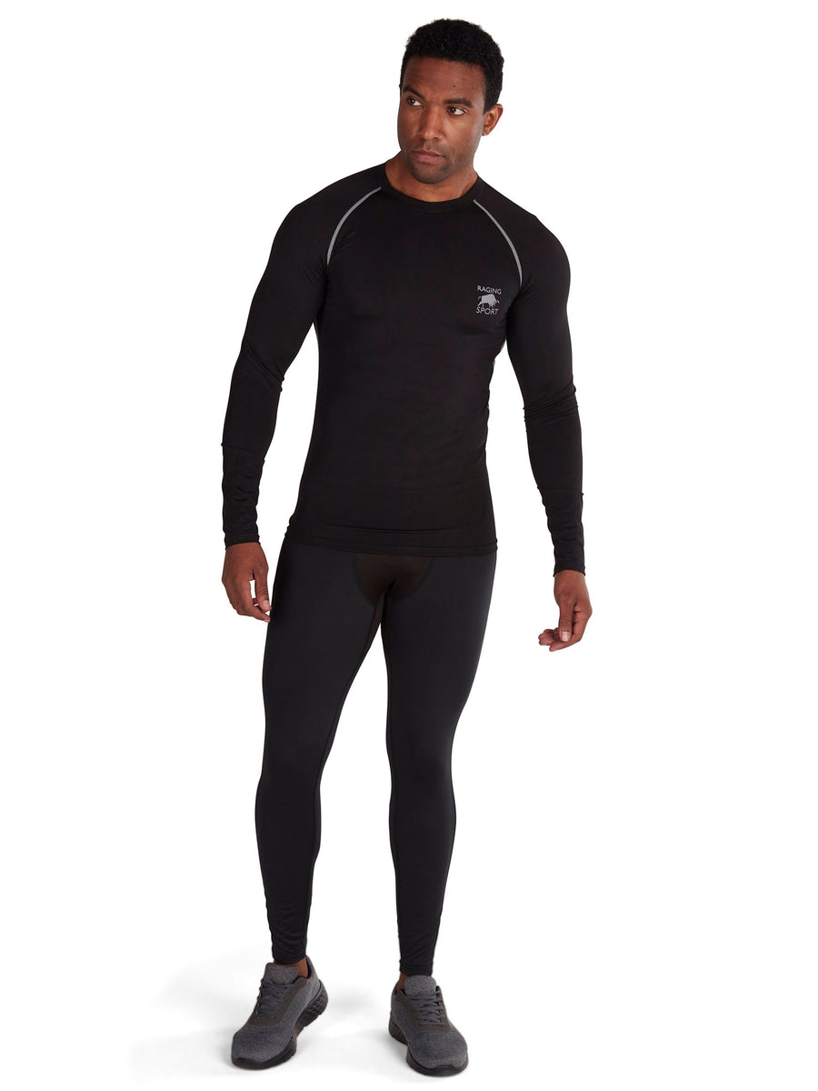 Base Compression Legging - Black – Raging Bull Clothing