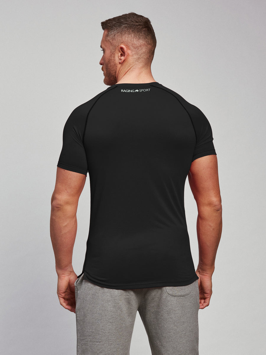 Performance T-Shirt - Black – Raging Bull Clothing
